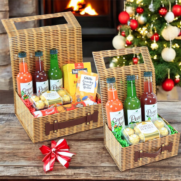 Wicker Baskets, Empty Lidded Hampers, Gift Boxes & Packaging ...