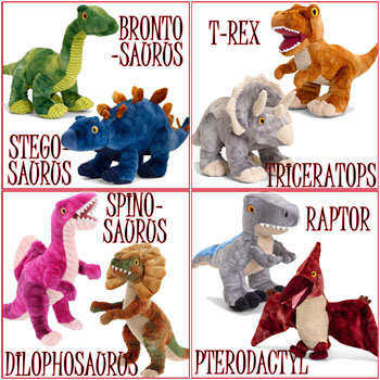 ECO Dinosaurs ROAR! New eco range from Keel Toys
