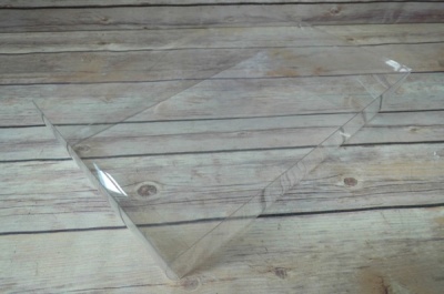 Large Clear Acetate Boxes- 35x24x8cm to fit gift trays 18-7267