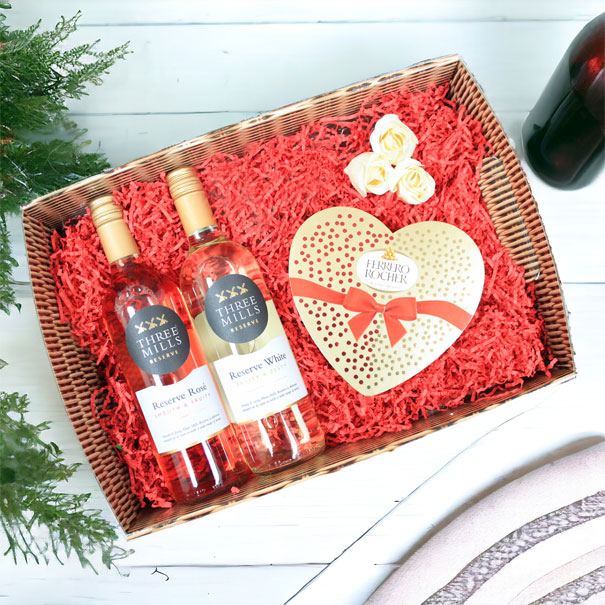 Fold Up Gift Tray (41x30x12cm) - WICKER BASKET